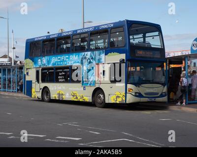 Scania Omnidekka double decker bus operated by Nottingham City ...