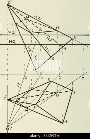 Plane and solid geometry . Fig. 1.. Given prismatoid CF with its volume ...