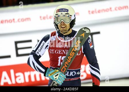 Dave Ryding (GBR) during his slalom race during 2026 Audi FIS Ski World ...