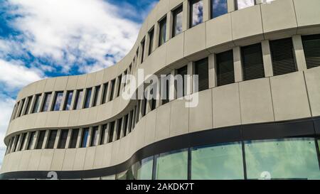 WETZLAR, GERMANY 06. JULY 2019: Company building of Leica Camera AG ...