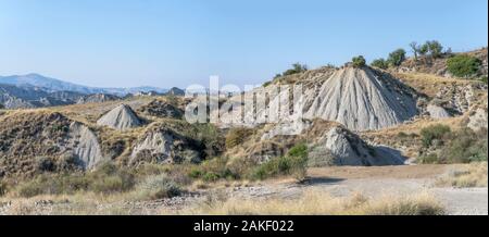 Italy, Basilicata, gully erosion Stock Photo - Alamy