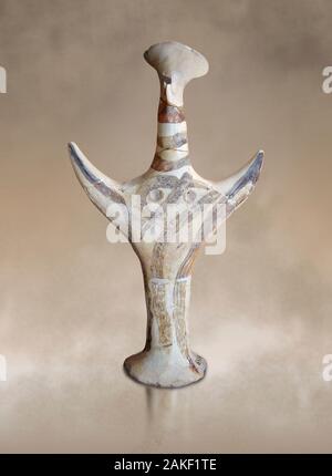 Ancient art: female terracotta figurines, northern Syria, 2000 BC Stock ...