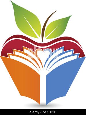apple education logo Stock Photo - Alamy
