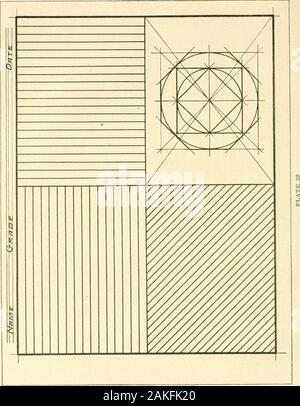Diagonal Line In Technical Drawing