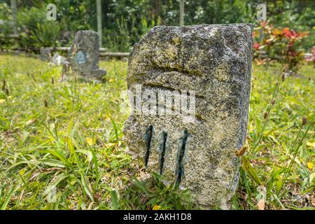 Mauritius, Rodrigues island, L'Union, memorial site, tomb of Philibert ...