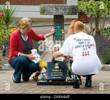 People remember Baby P on the anniversary of his death at the Cemetery ...