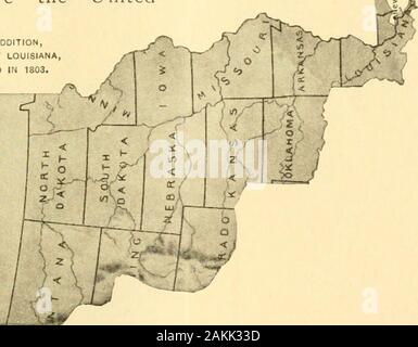Map of Clark in Kentucky Stock Photo - Alamy