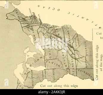 Map of Clark in Kentucky Stock Photo - Alamy