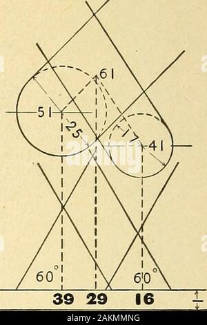 Descriptive geometry . 16 Stock Photo - Alamy