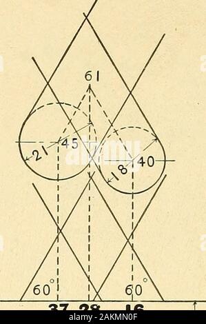 Descriptive geometry . 16 Stock Photo - Alamy