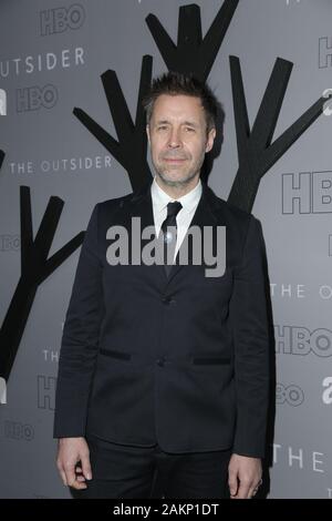 Paddy Considine walking the red carpet of HBO's "The Outsider" held at ...