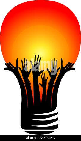 bright agreement logo Stock Photo - Alamy