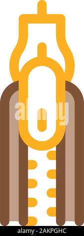 Zipper Fly Icon Vector Outline Illustration Stock Vector Image & Art ...