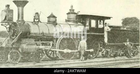 The back of the 1910 locomotive Stock Photo - Alamy
