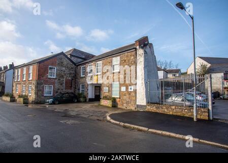 TUCKINGMILL, CAMBORNE, CORNWALL, UK - 9MAR2019: Hirst House at the ...