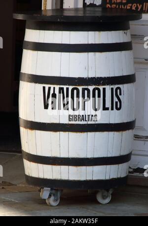 Vinopolis store in Main Street - the one kilometre strip of shopping ...