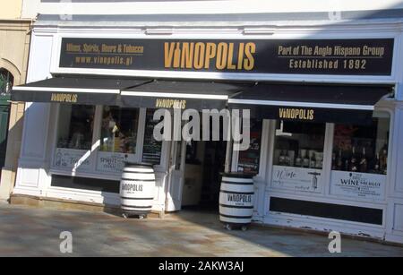 Vinopolis store in Main Street - the one kilometre strip of shopping ...