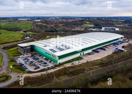 Stunning aerial images of JCB Worldwide Logistics in the Midlands, the ...
