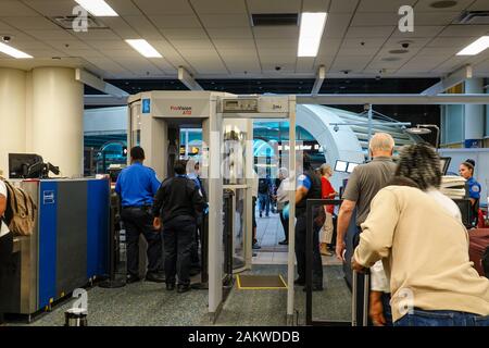 Orlando,FL/USA-9/6/19: People going through Orlando International ...