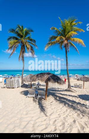 The beautiful Santa Maria del Mar beach , Havana, Cuba Stock Photo - Alamy