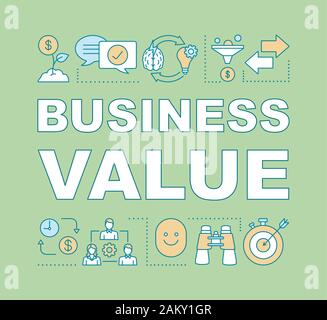 Benefits word concepts banner. Business development strategy. Profit ...