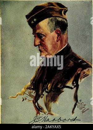 Major General James G. Harbord of the U.S. Army receiving the Croix de ...