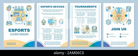 Esports tournament vector infographic template. Business presentation ...