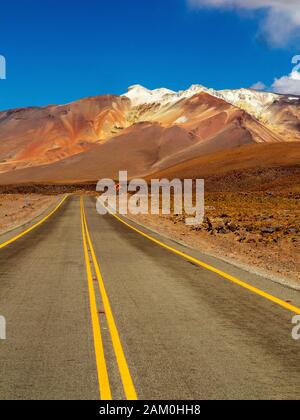 Landscape on the Ruta 23, Paso Sico to San Pedro de Atacama, Atacama ...
