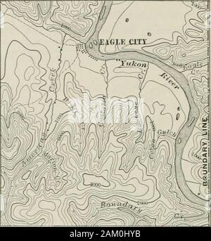 Map of Alaska. Relief shown by hachures and spot heights.... , Alaska ...