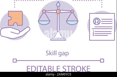 Lack of experience concept icon Stock Vector Image & Art - Alamy