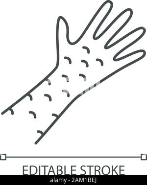 Vector design of psoriasis and dermatitis icon. Collection of psoriasis ...
