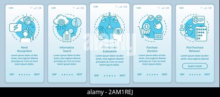 Post purchase behaviour concept icon. Feedback, customer comment, client review idea thin line ...
