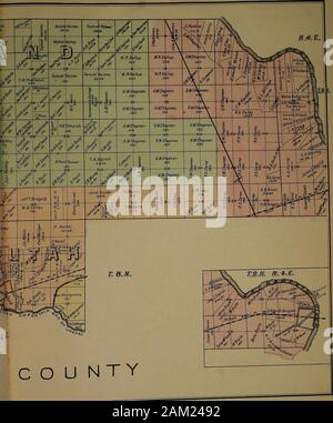 Map of Yolo in California Stock Photo - Alamy