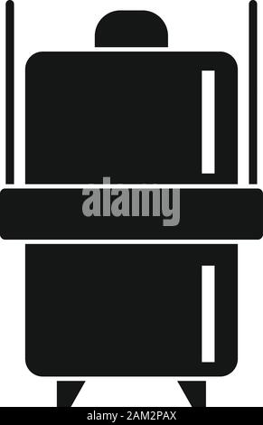 Milk tank factory icon simple vector. Cheese production. Good product ...