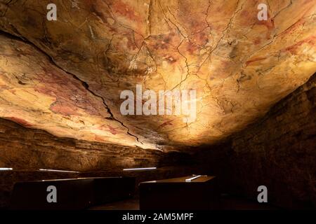 Ceiling of the Neocave of Cave of Altamira, National Museum and ...