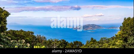 Caribbean Panorama From Sage Mountain In The British Virgin Islands ...