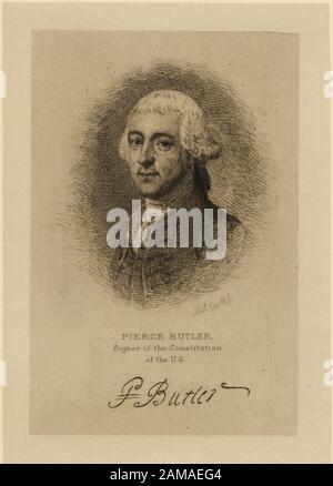 Pierce Butler was a signer of the U.S. Constitution, playing a key role ...