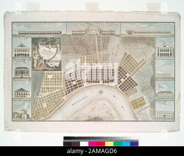 Plan of New Orleans 1809 Stock Photo - Alamy