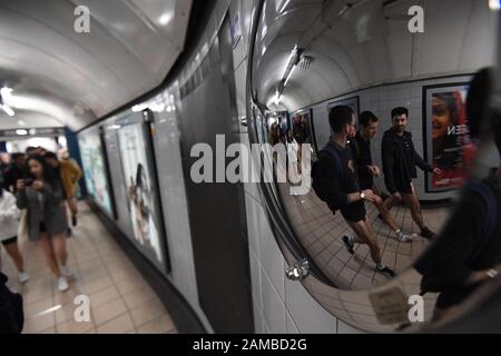 taking part in the No Trousers Tube Ride The annual 'No Trousers Tube ...