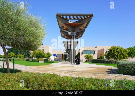 Student Center in Qatar Foundation Education City. Doha Stock Photo - Alamy