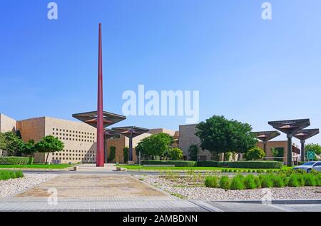 Student Center in Qatar Foundation Education City. Doha Stock Photo - Alamy