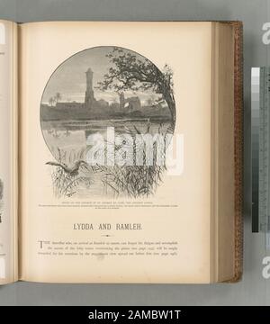 RUINS OF THE CHURCH OF ST. GEORGE AT LUDD, THE ANCIENT LYDDA. [Lod] The ...