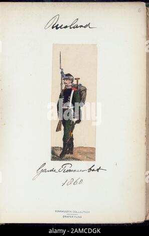 Russia, Russian Soldier, 1868 Russia, Russian Soldier, 1868.; Russia ...