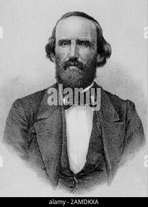 Benjamin McCulloch, C.S.A., Civil War Photographs 1861-1865 Stock Photo ...