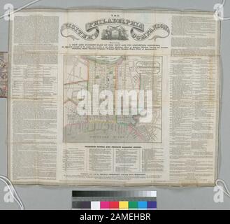 The Philadelphia visiter's [sic] companion : a new and correct plan of ...