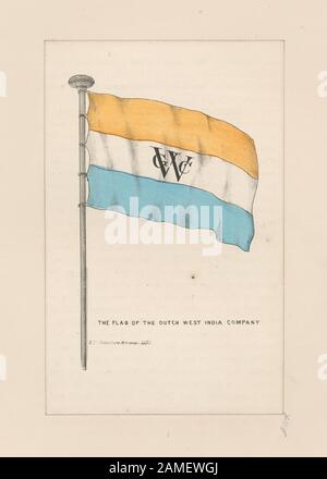 The flag of the Dutch West India Company, an important symbol of Dutch ...