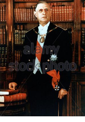 Charles de Gaulle, portrait. French general and statesman, 22 Stock ...