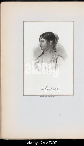 Aaron and Theodosia Burr Stock Photo - Alamy