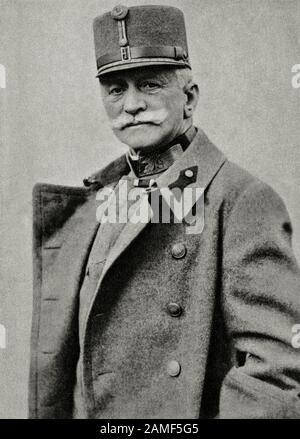 Field Marshal Conrad von Hötzendorf, captured in Trient during World ...