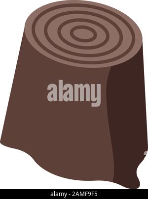 environment tree rings cartoon vector illustration Stock Vector Image ...